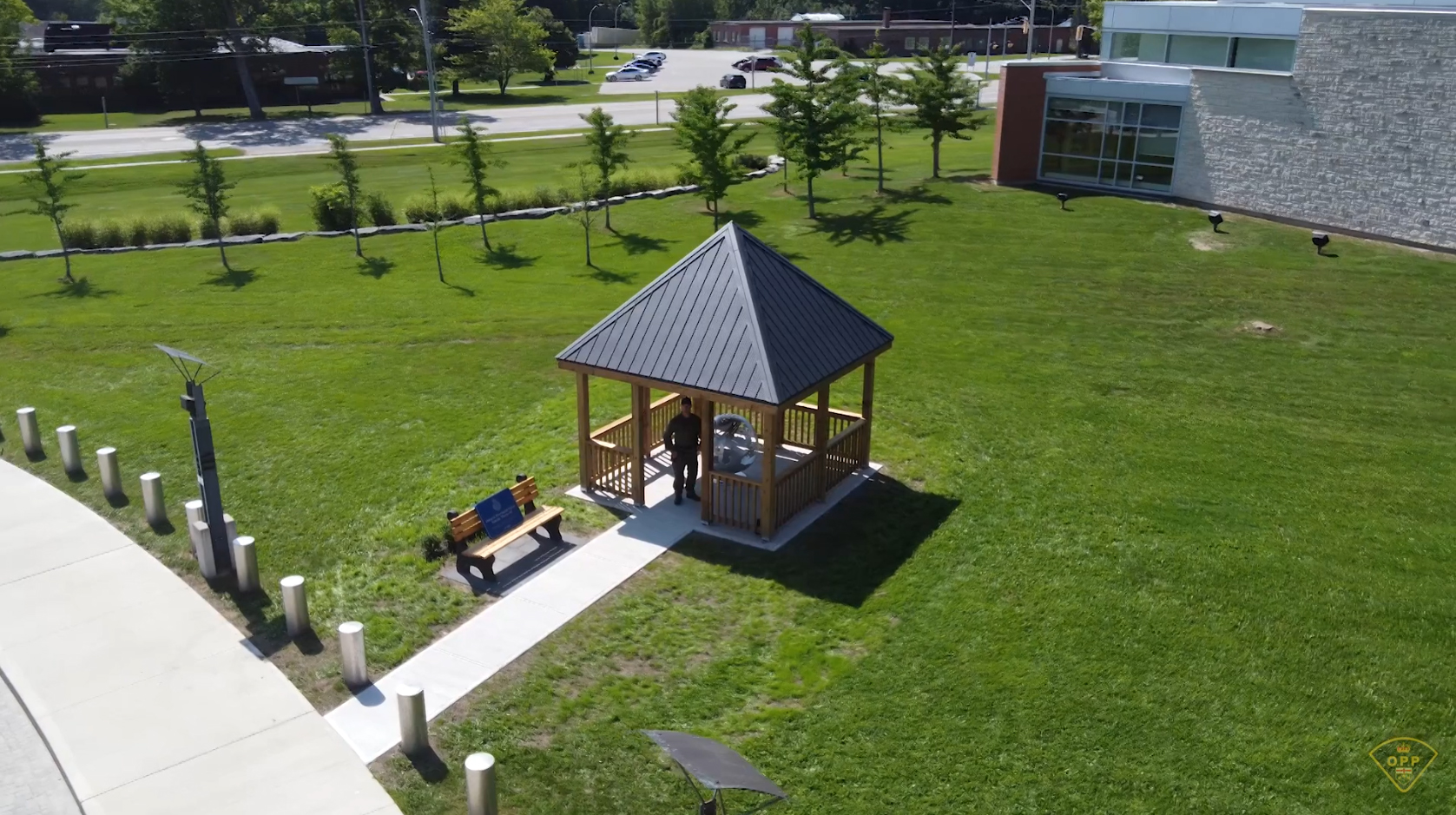 OPP Builds Memorial Dedicated To Officers Who Have Died By Suicide ...