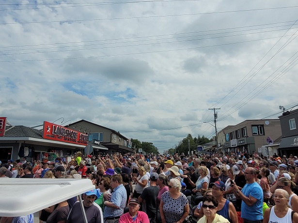 Celebration at Sauble Beach Kurtis With The Cup | 97.9 the Bruce